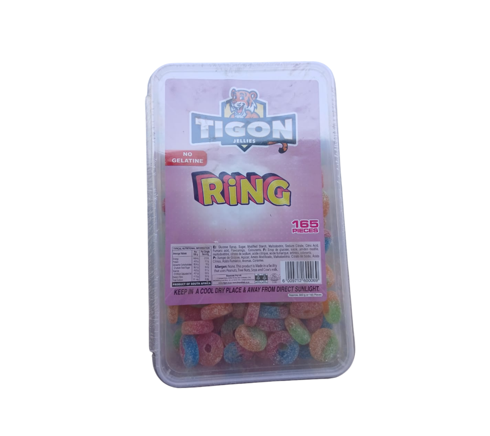Tigon Jellies – Ring – Assorted Flavours – The Sweet Side of Life